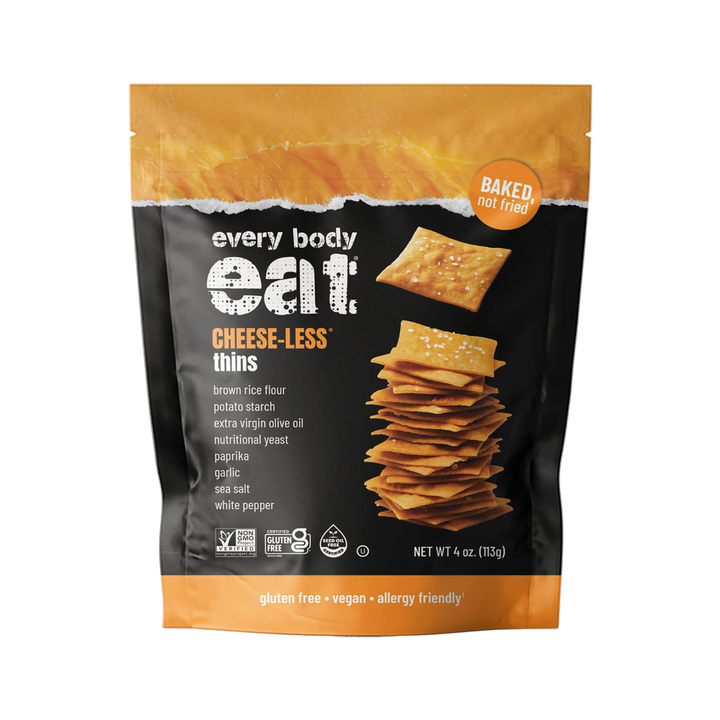 Cheese-Less Snack Thins | Every Body Eat®