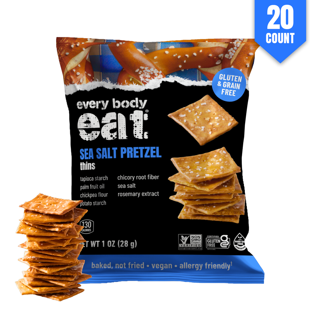 Sea Salt Pretzel Snack Thins | Every Body Eat®